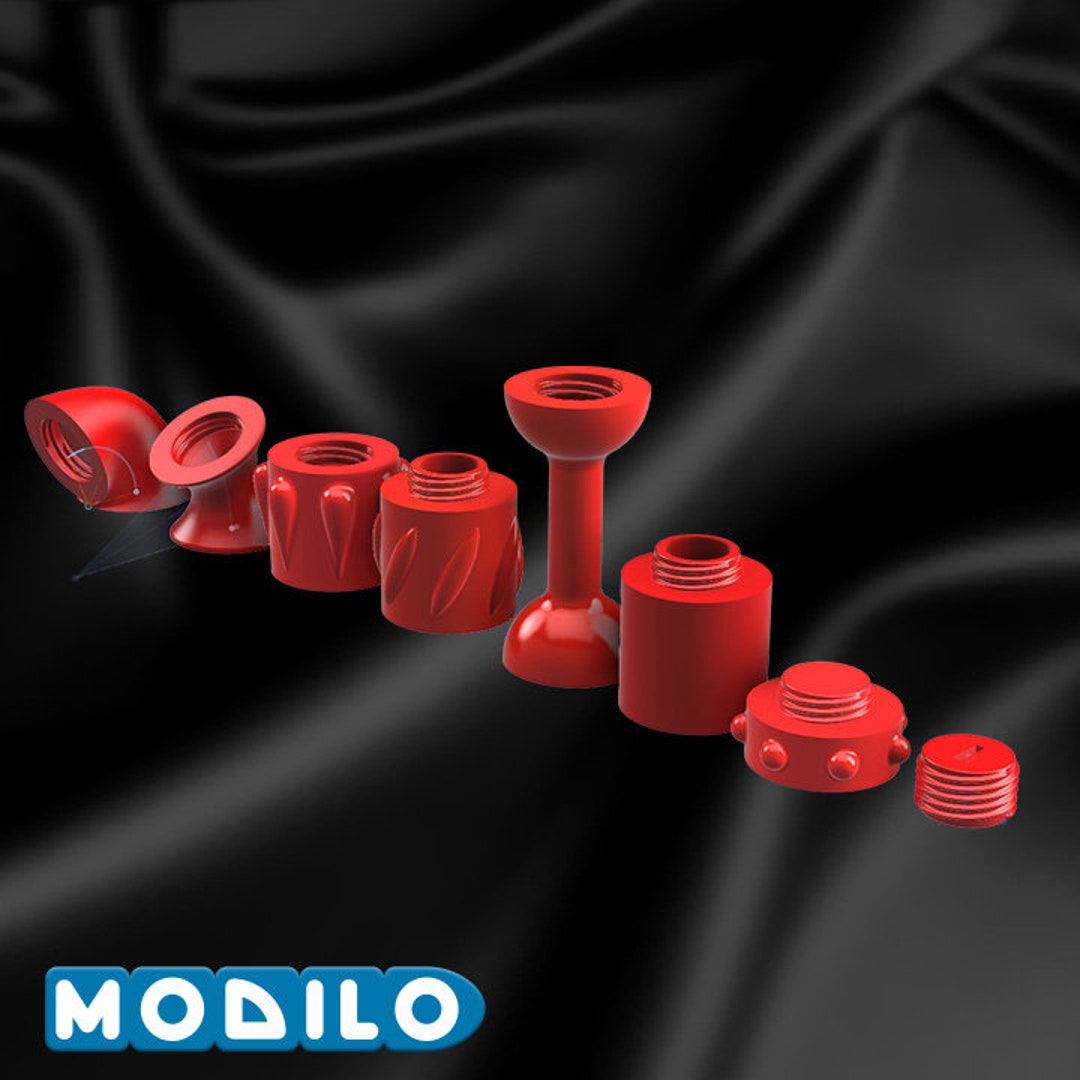 28 Stl Files 3d Printable Modular Sex Toys For Experimentation Etsy