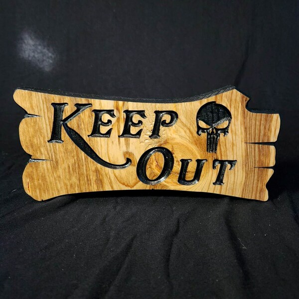 Keep Out Sign - Etsy UK