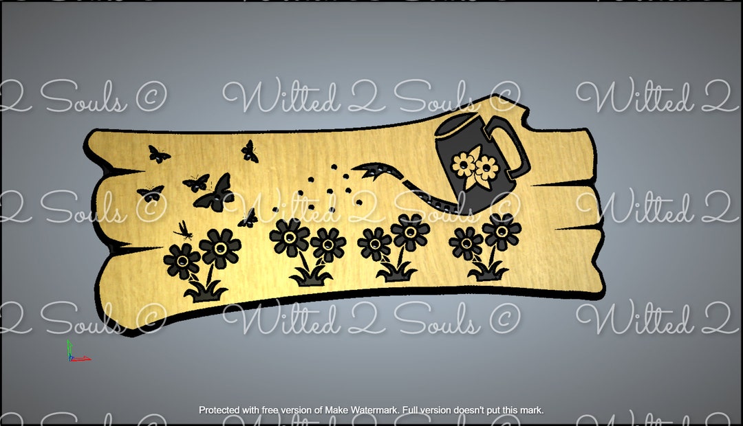 Log Style Garden Home Sign VECTOR CNC LASER Svg Dfx Home Decor ...