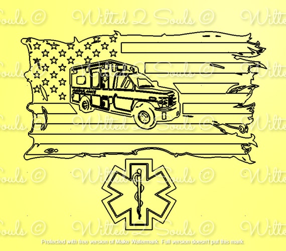 American Flag Ambulance