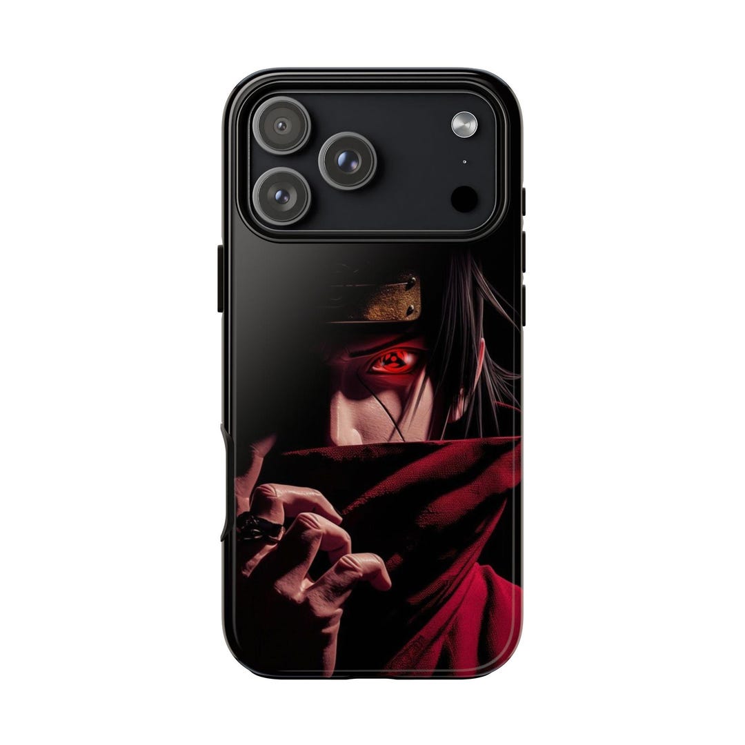 Itachi Uchiha Sharingan Artwork Phone Case | Anime Naruto Phone Case ...