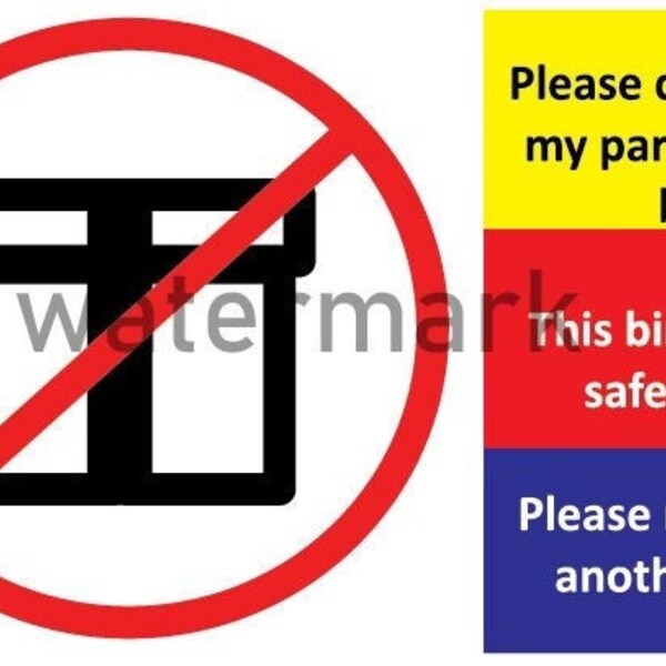 Please Leave Parcels Sign - Etsy UK