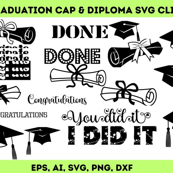 Diploma Svg - Etsy