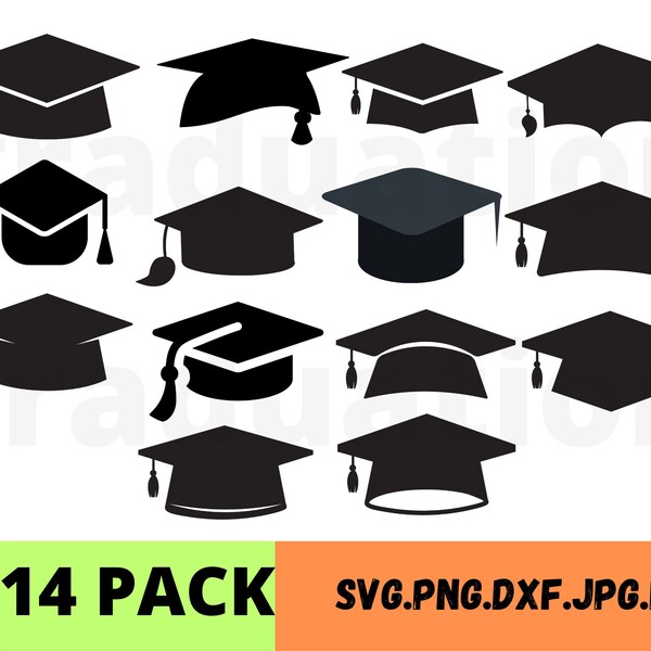 Graduation Hat Svg - Etsy