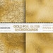 Gold Foil Glitter Digital Paper: 12x12 Texture Backgrounds (JPEG) - Etsy