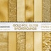 Gold Foil Glitter Digital Paper: 12x12 Texture Backgrounds (JPEG) - Etsy