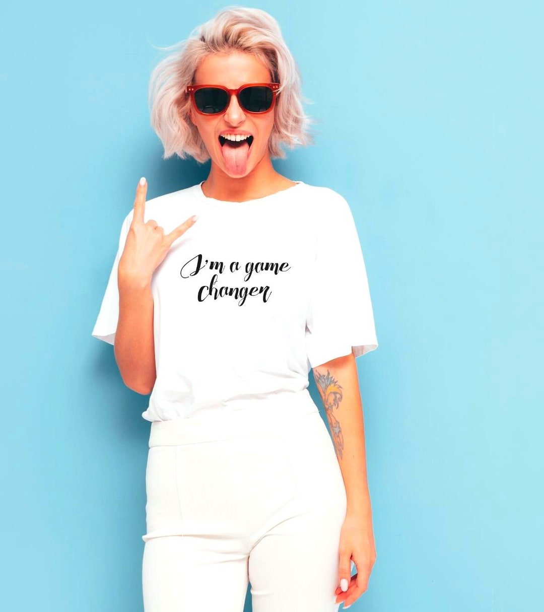 Funny T-shirt I Am the Game Changer Graphic T Shirt Bachelor - Etsy