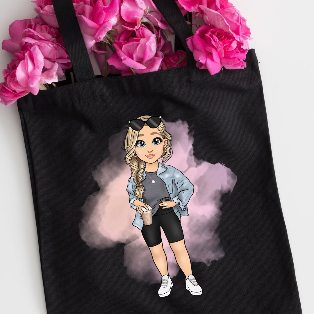 Girls Tote Bag Bachelorette Party Bridal Gift Teacher Tote - Etsy