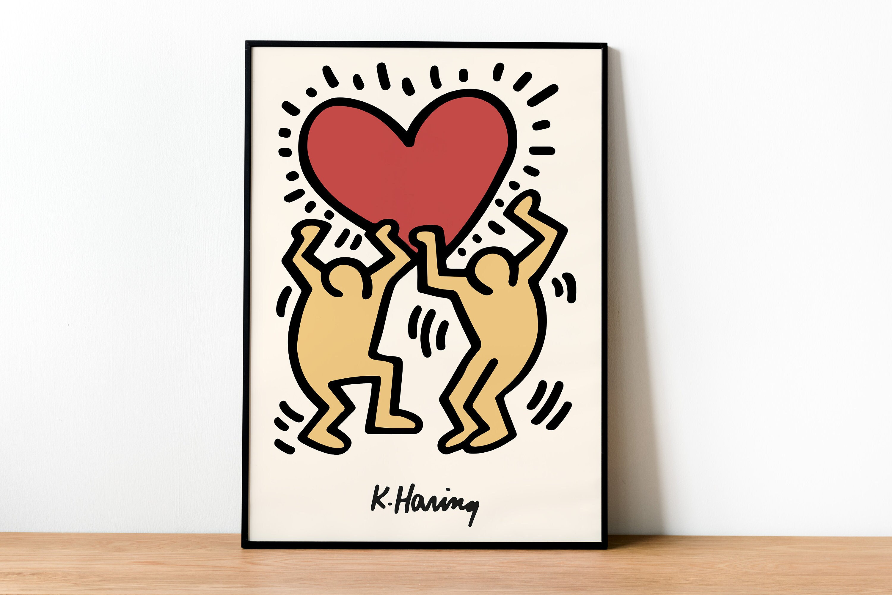 Keith Haring Art, Keith Haring Graffiti Art, Exhibition Poster, Keith ...