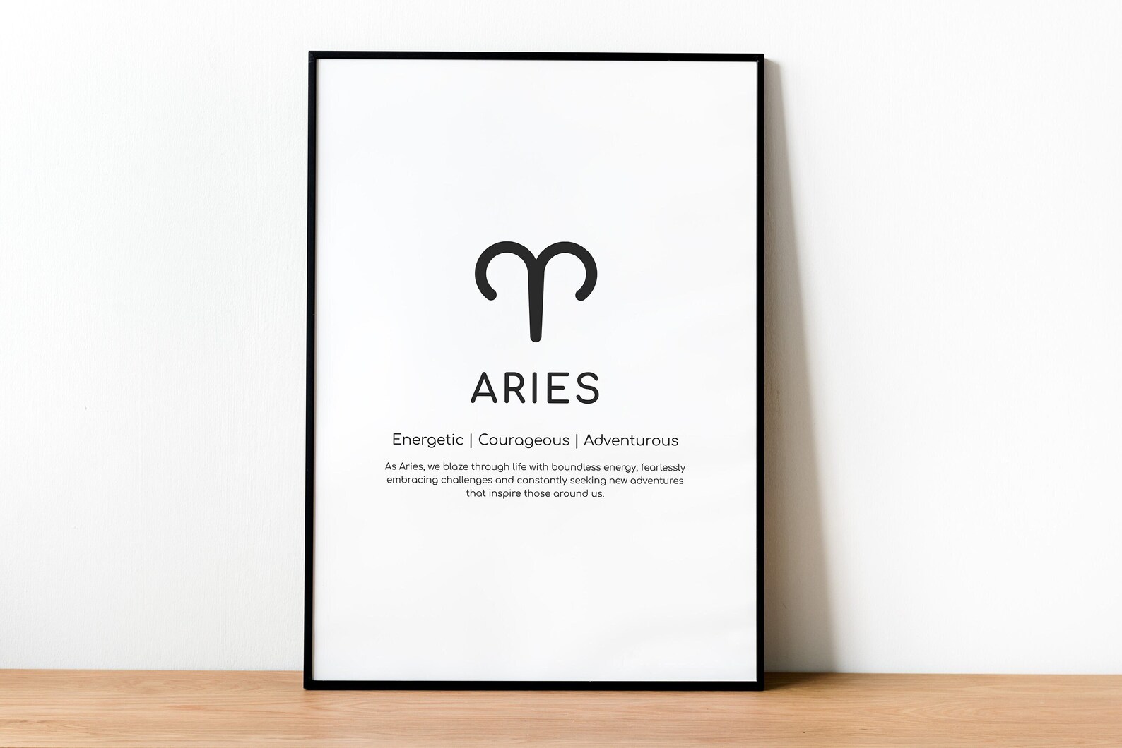 Aries Star Sign | Instant Download Print | Zodiac Art Printable ...