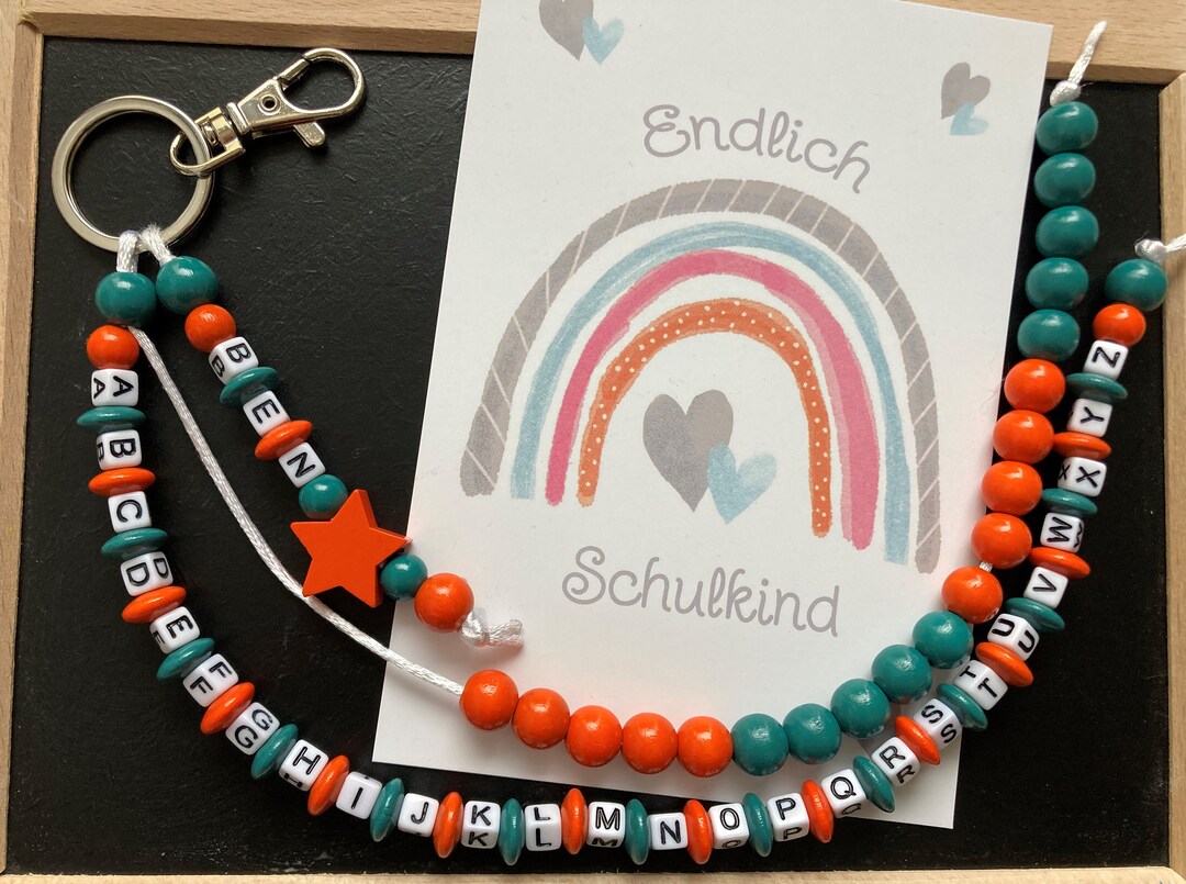 Arithmetic Chain With Names in School Bag Colors, ABC Arithmetic Chain ...