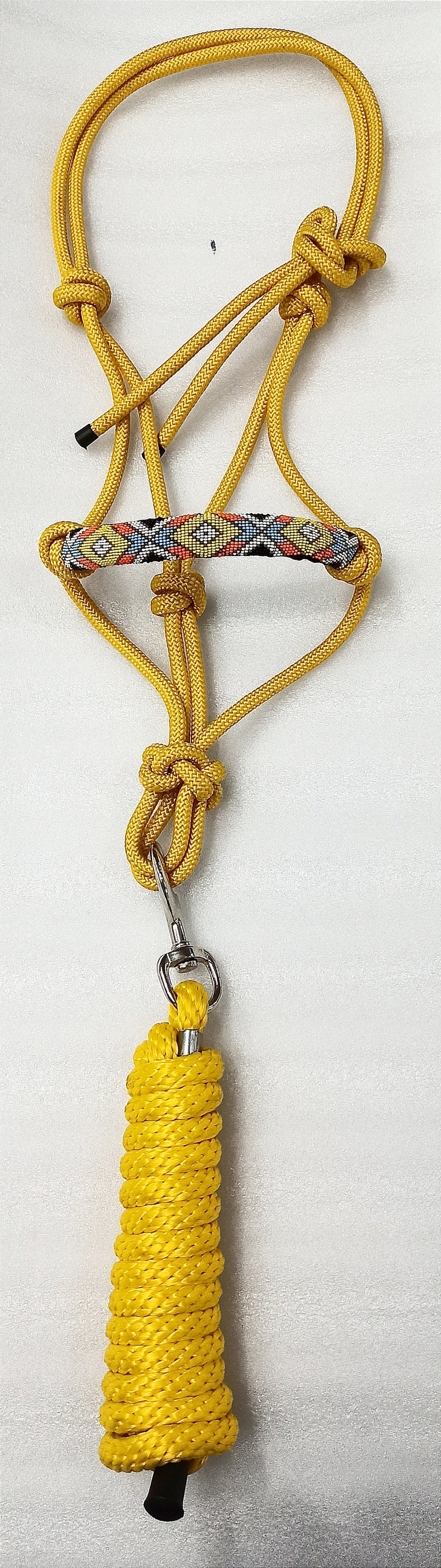 Beaded Design Horse Rope Halter With the Combination of Braided ...