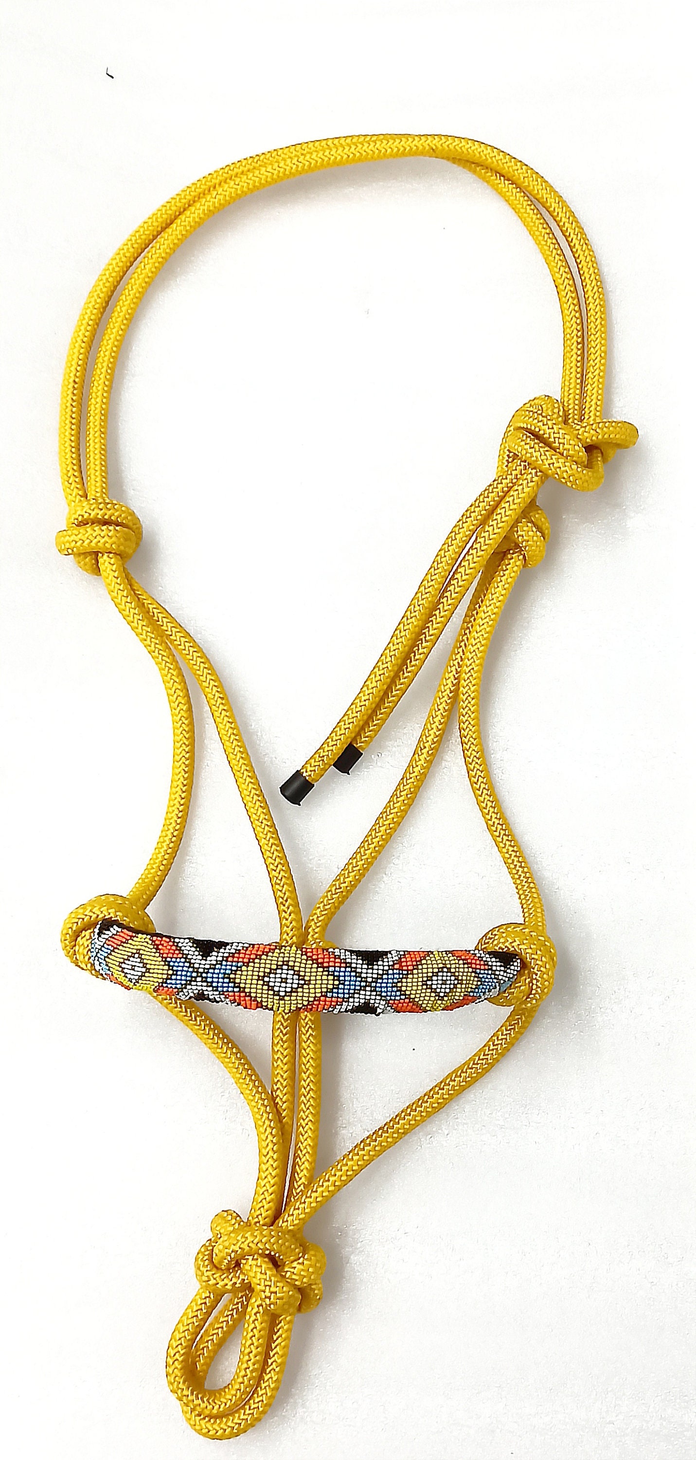 Beaded Design Horse Rope Halter With the Combination of Braided ...