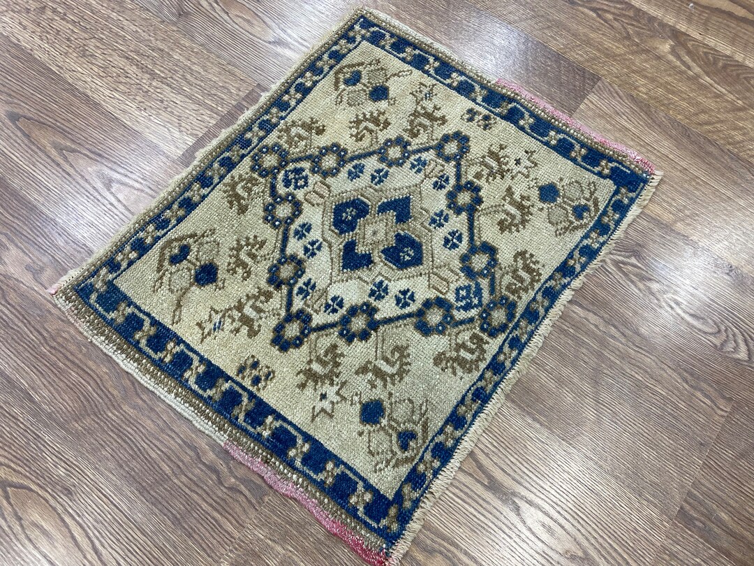 2 X 1.6 Ft Square Small Rug,square Rug,small Rug,mini Rug,door Mat Rug ...