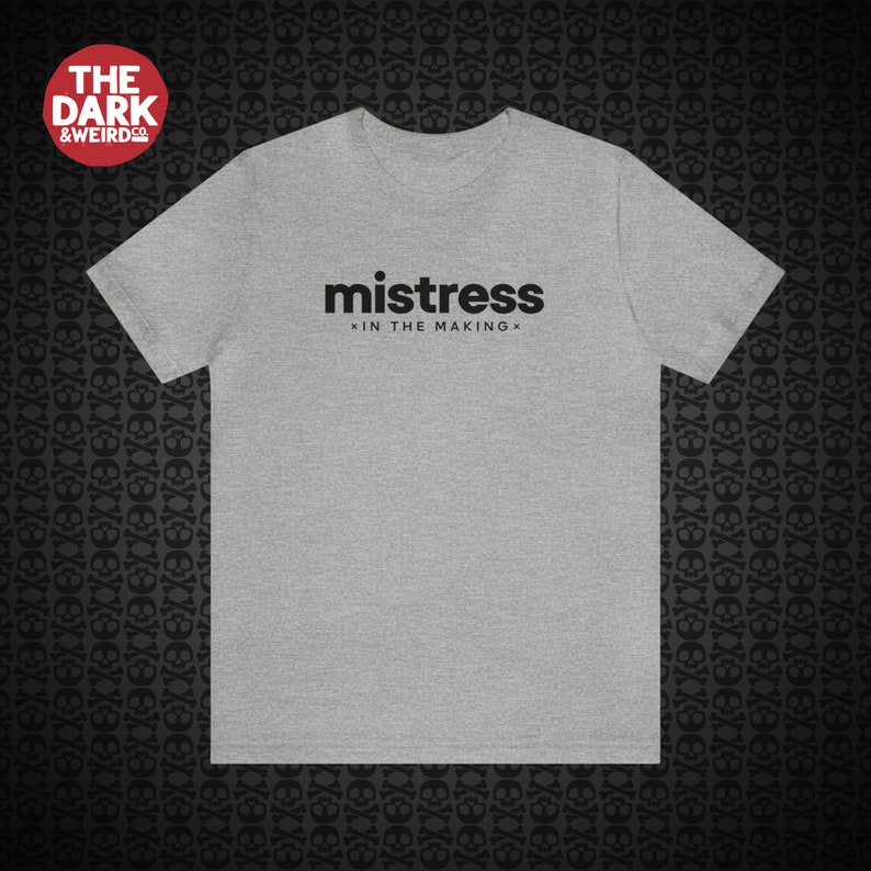 Mistress T Shirt Bdsm Ddlg Bondage Dominant Sub Dom Kinky Etsy