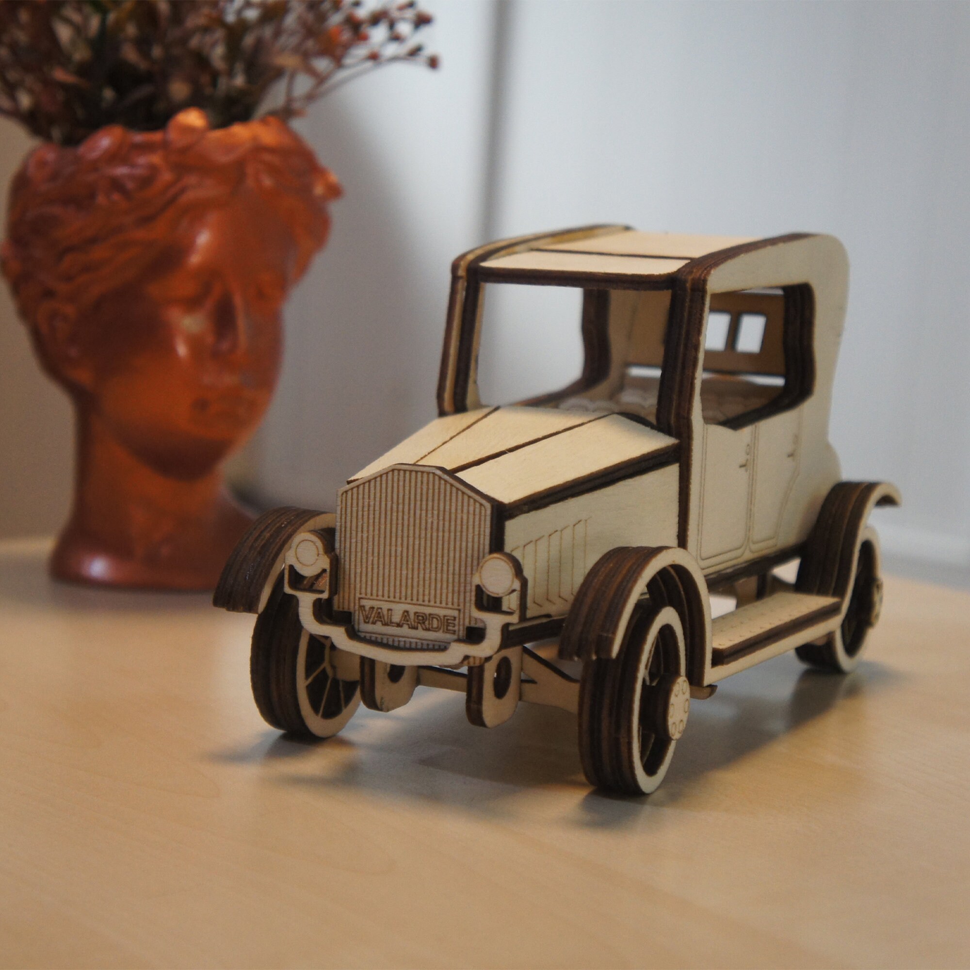 Retro Wooden Car Laser Cut File CDR/DXF/EPS Digital Download - Etsy