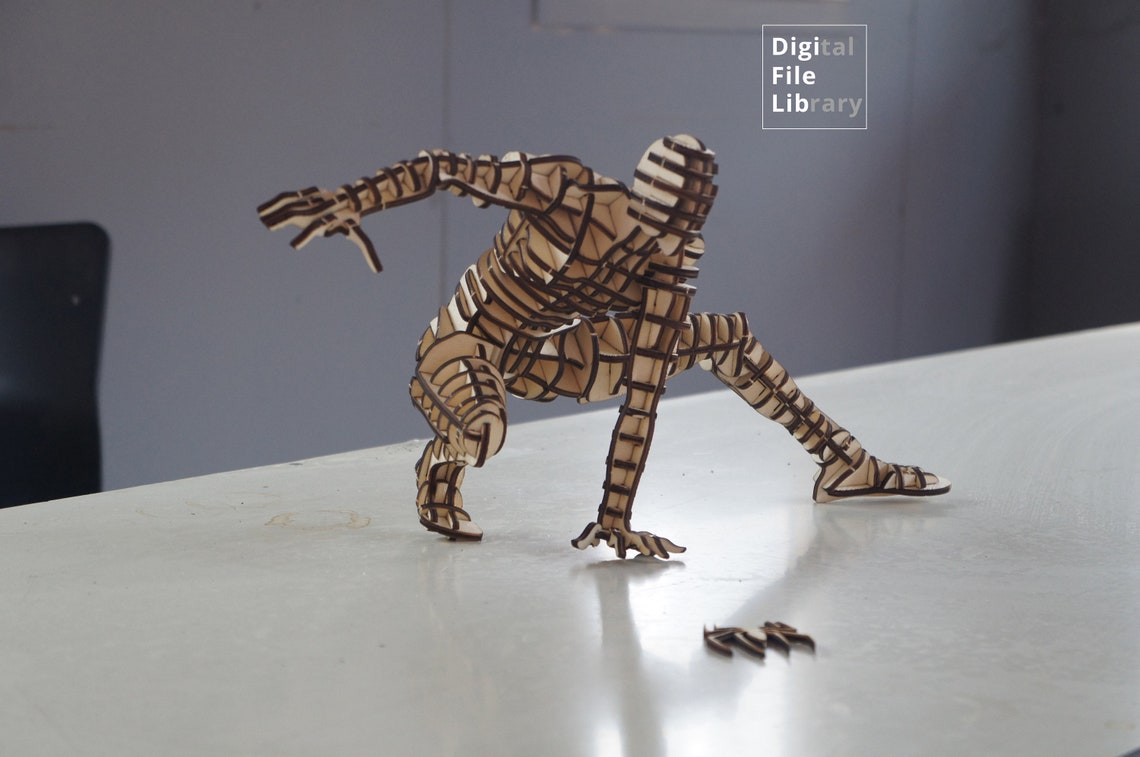 Spider-man Figure Laser Cut File | Digital Download | Cdr/dxf/svg/eps ...