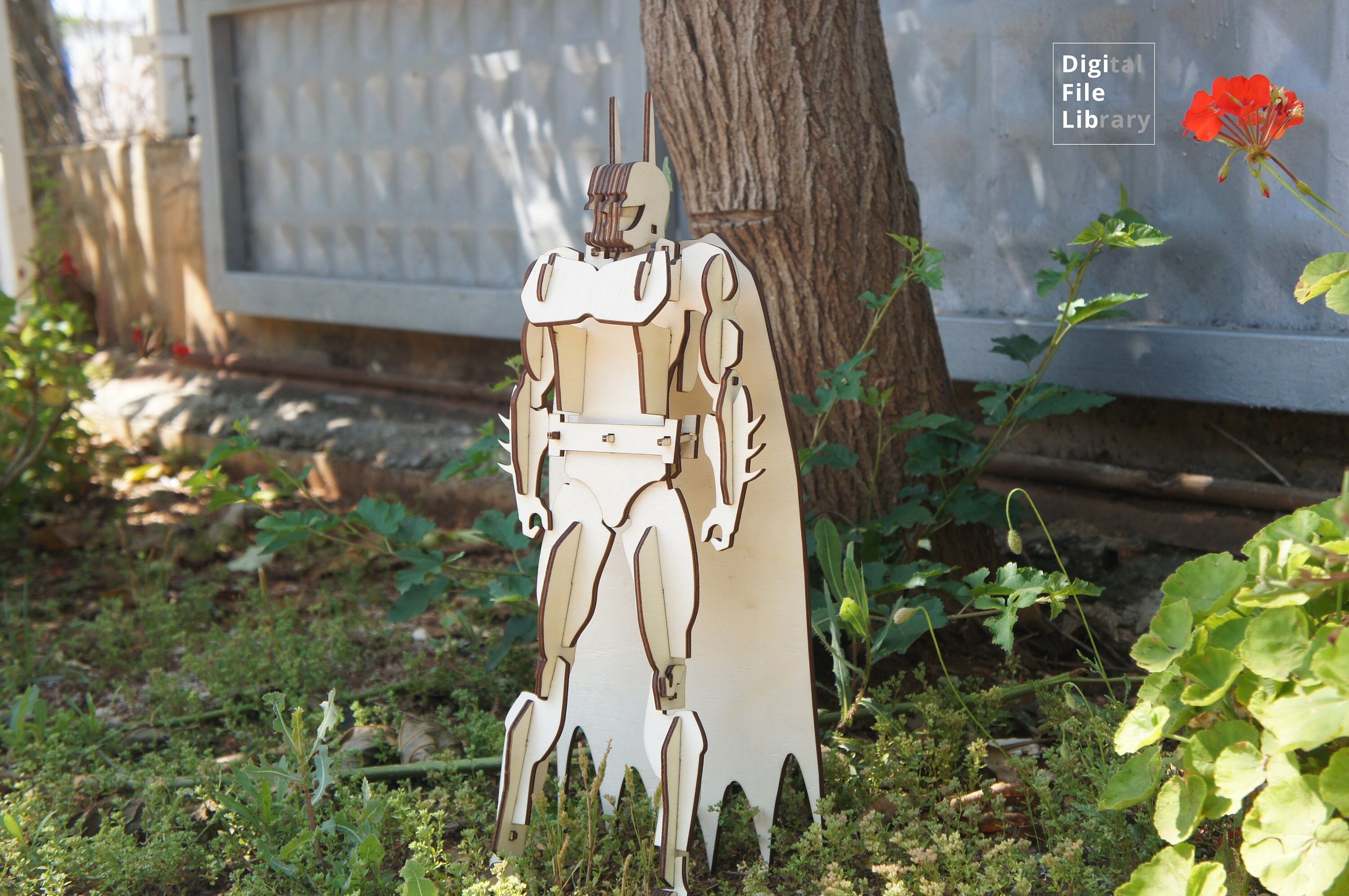 Batman Wooden Figure Laser Cut Files Digital Download - Etsy Australia