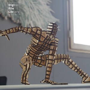 Spider-man Figure Laser Cut File | Digital Download | Cdr/dxf/svg/eps ...