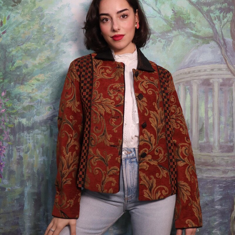 Tapestry Jacket - Etsy UK