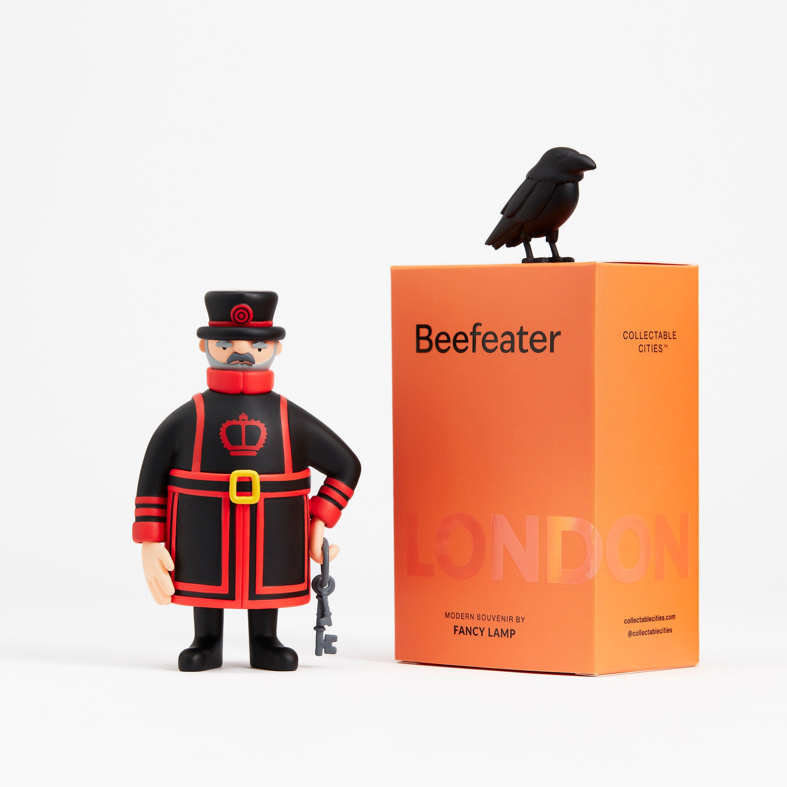 Beefeater & Raven Collectable London Art Toy I Souvenir Collectible ...