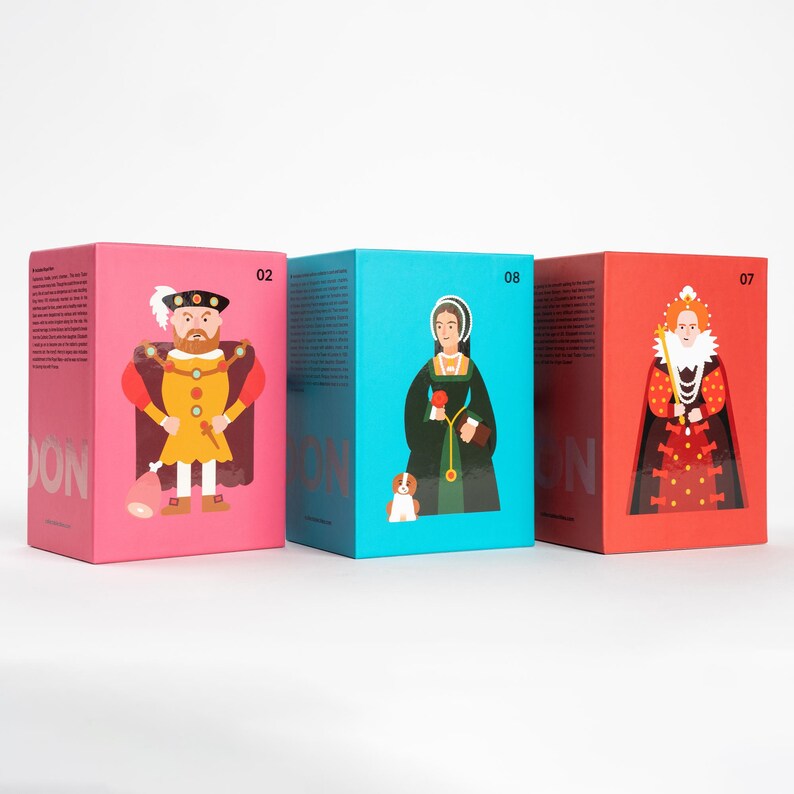 House of Tudor - Henry VIII, Elizabeth I, Anne Boleyn Collectable ...