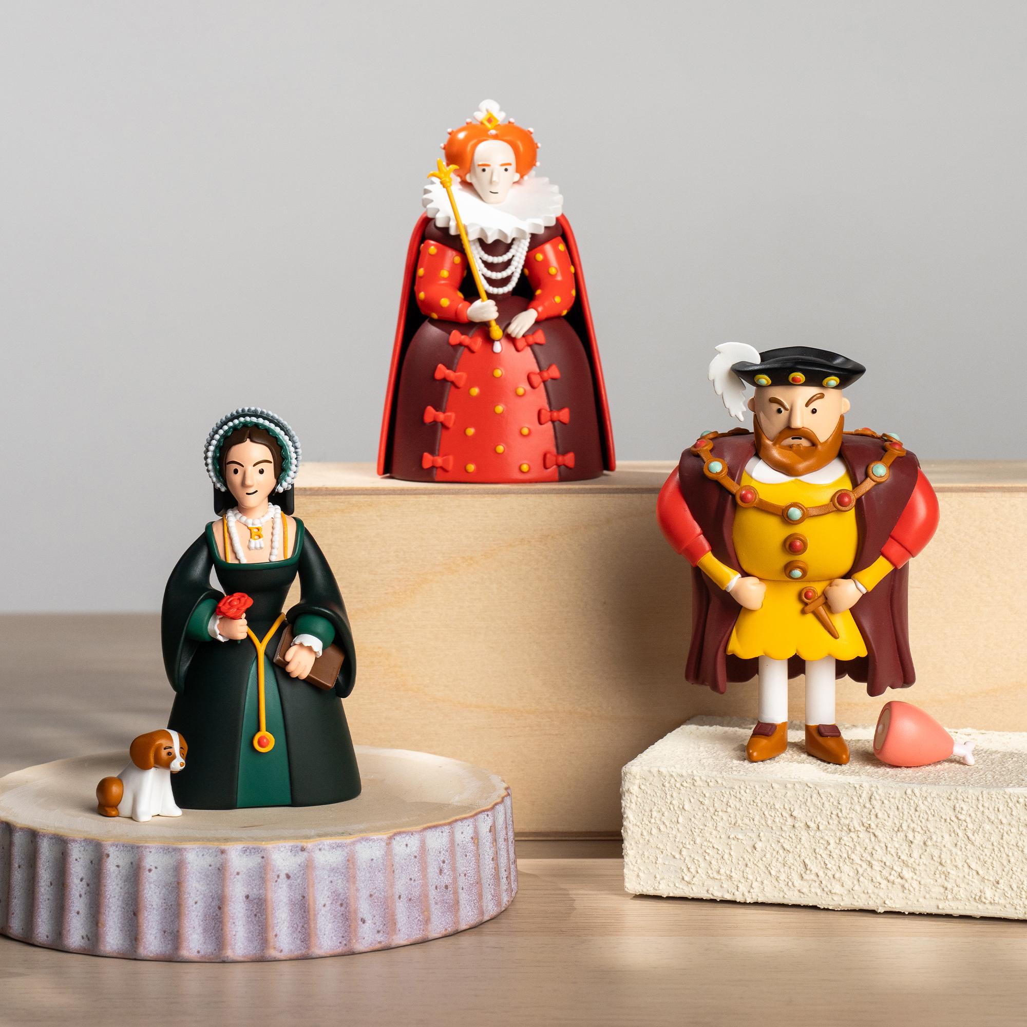 House of Tudor - Henry VIII, Elizabeth I, Anne Boleyn Collectable ...