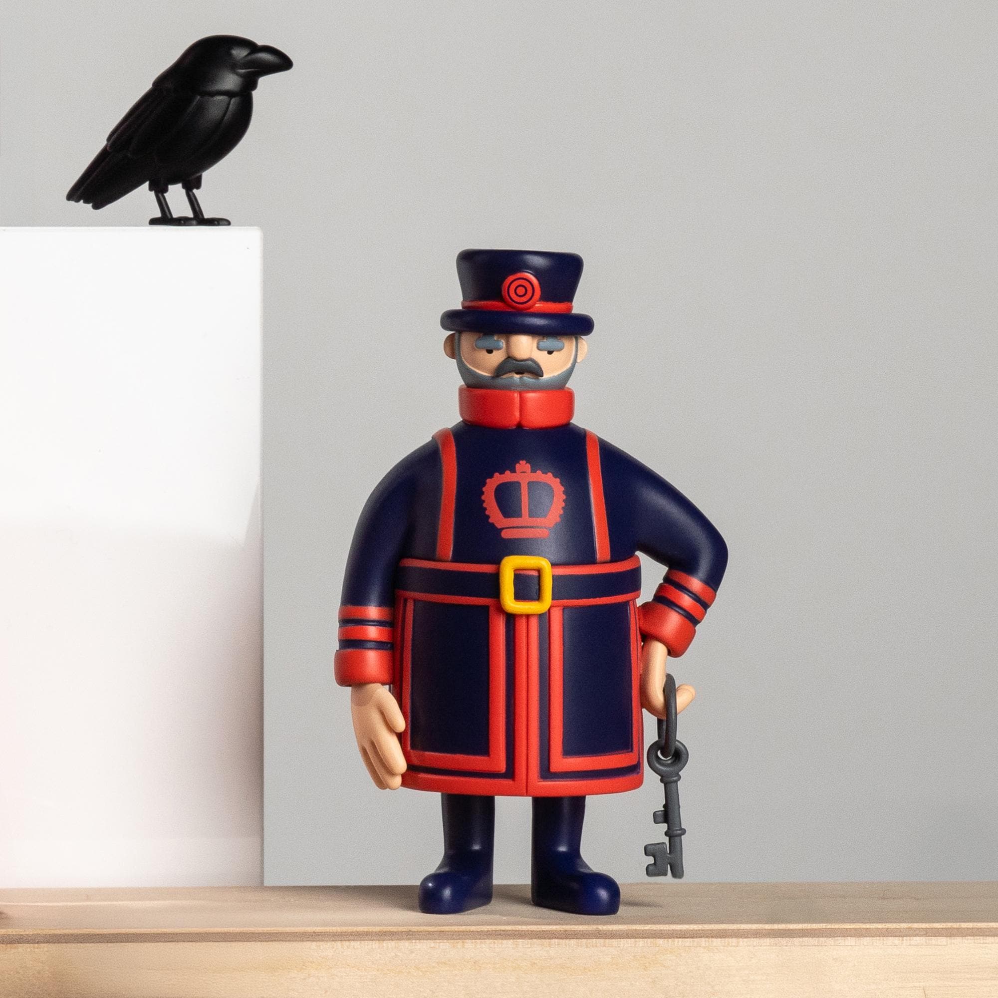 Beefeater & Raven - Collectable London Art Toy I Souvenir Collectible ...