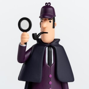 Sherlock - Collectable London Art Toy I Sherlock Holmes Souvenir ...