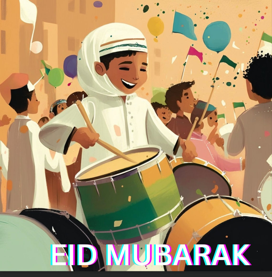 Eid Cards Assorted Pack of 3 Eid Mubarak Cards Bundle Greeting Cards ...