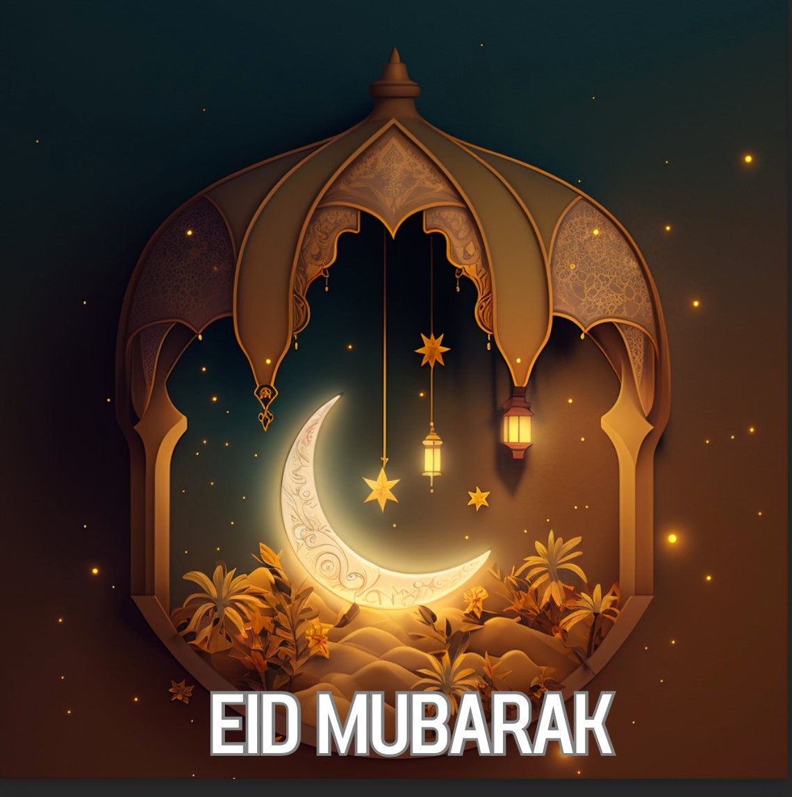 Eid Cards Assorted Pack of 3 | Eid Mubarak Cards Bundle | Greeting ...