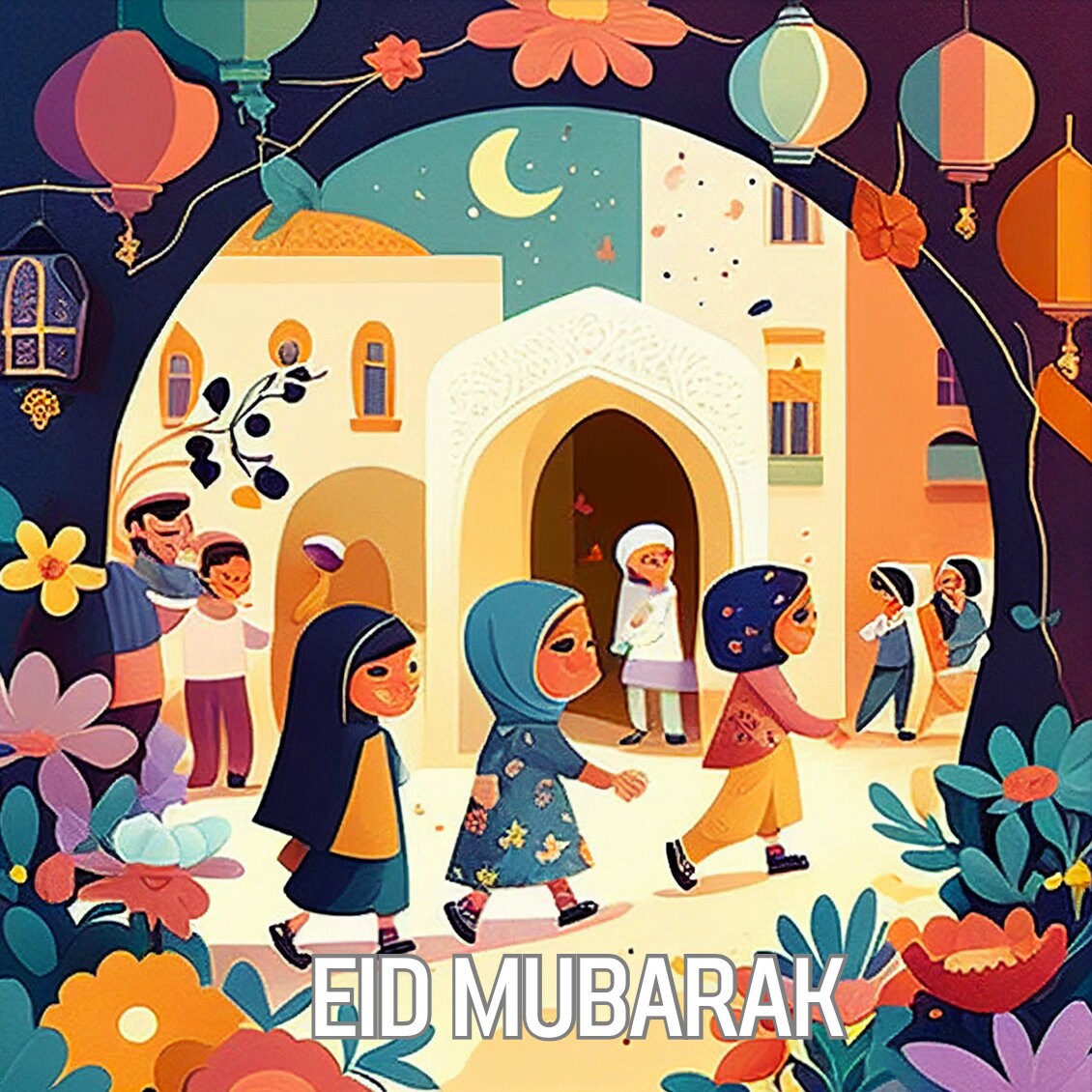 Eid Cards Assorted Pack of 3 Eid Mubarak Cards Bundle Greeting Cards ...