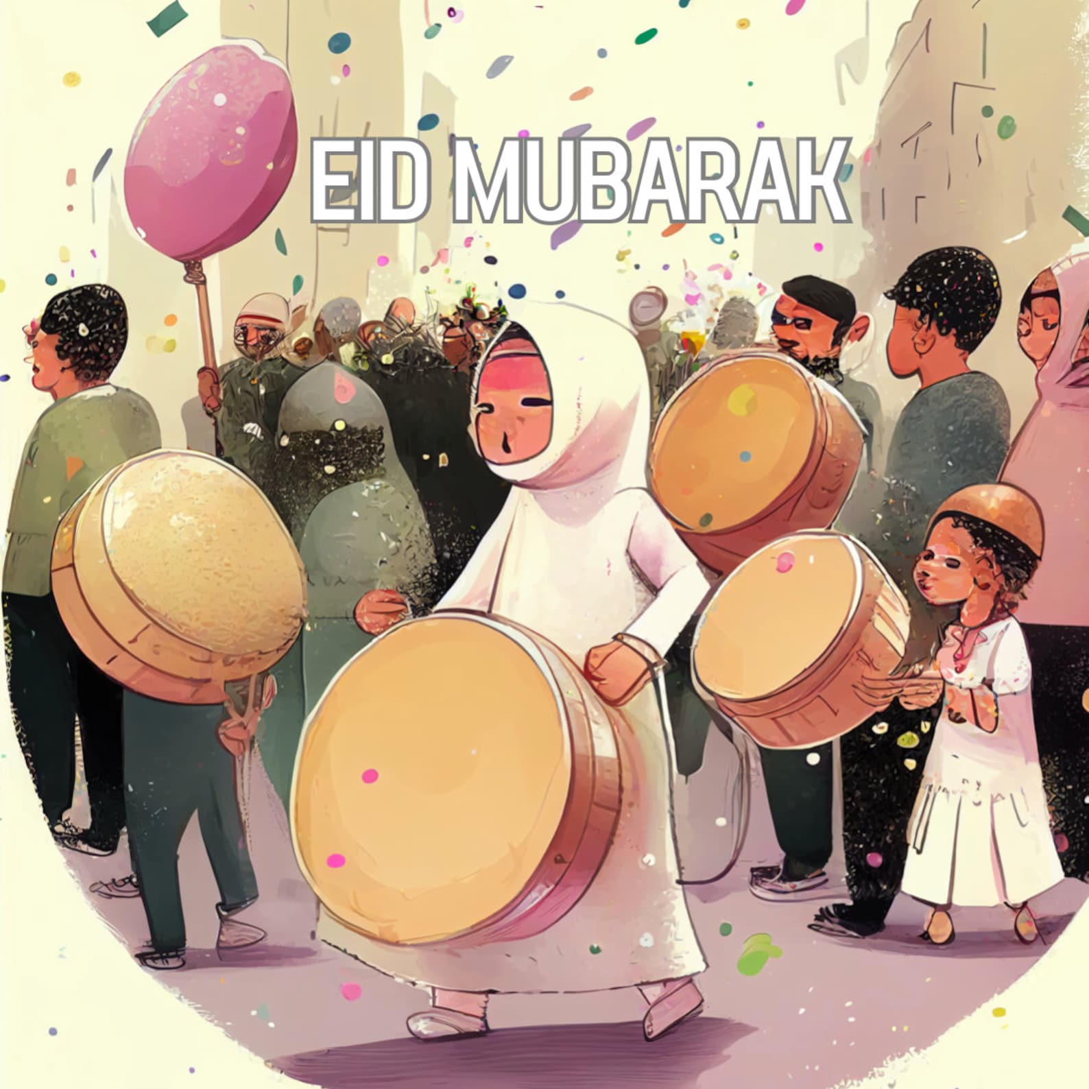 Eid Cards Assorted Pack of 3 Eid Mubarak Cards Bundle Greeting Cards ...