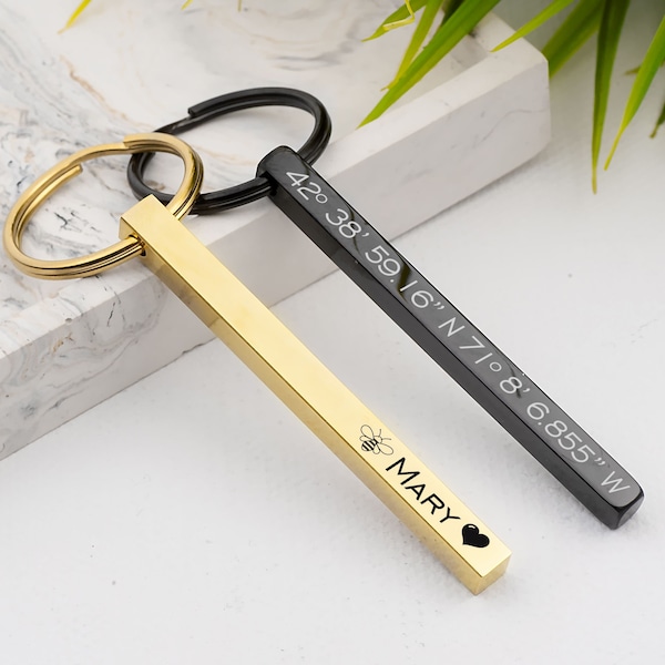 Best Friend Keychain - Etsy