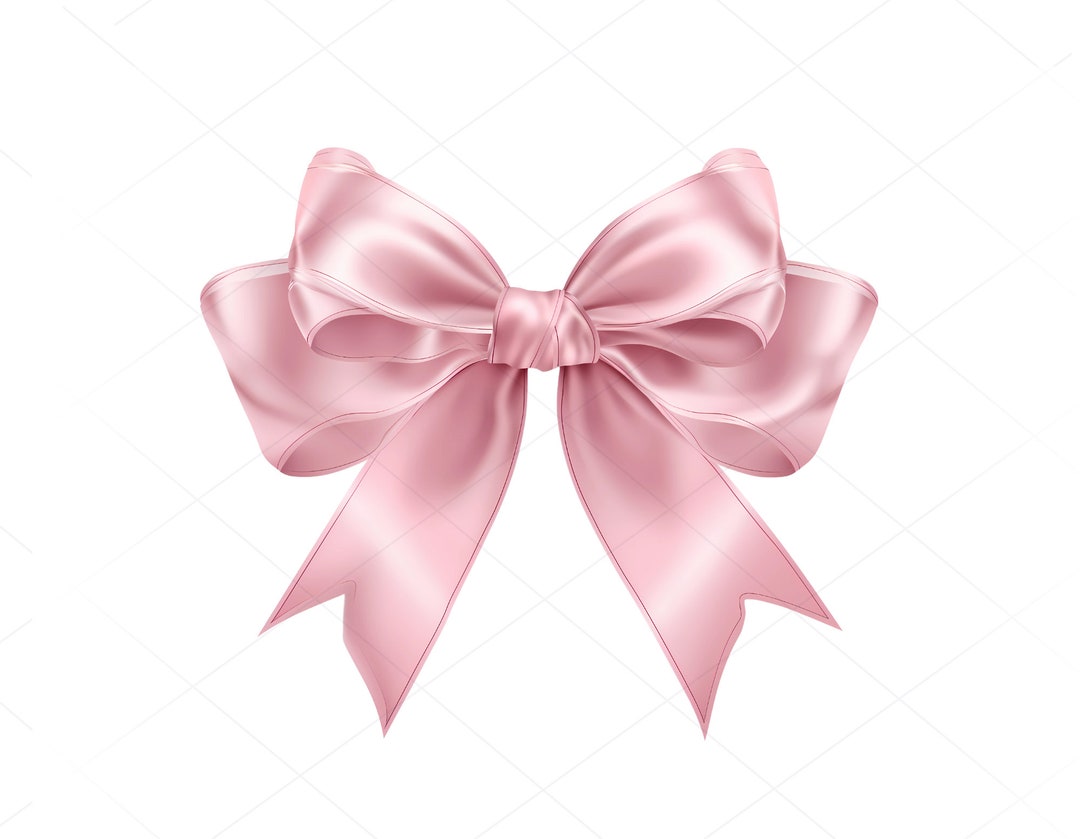 Pink Bows PNG, Coquette Home Decor, Bow Collage PNG, Girly Girl Pink ...