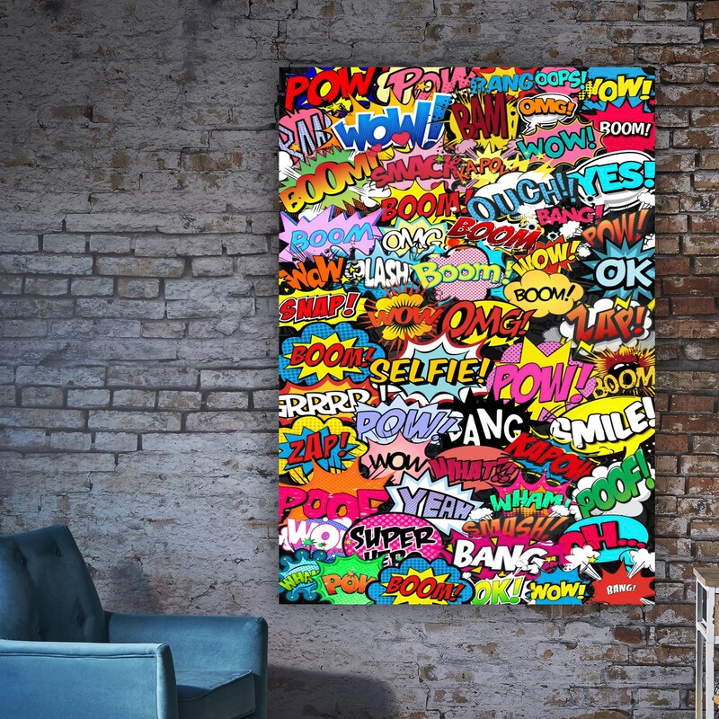 Pop Art Print - Etsy