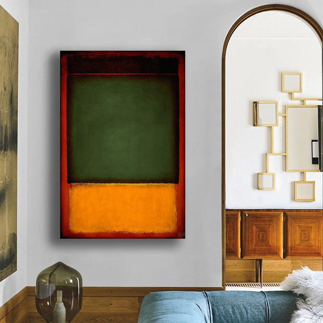 Mark Rothko No 3 No 13 Canvas/poster Art Reproduction, Rothko ...