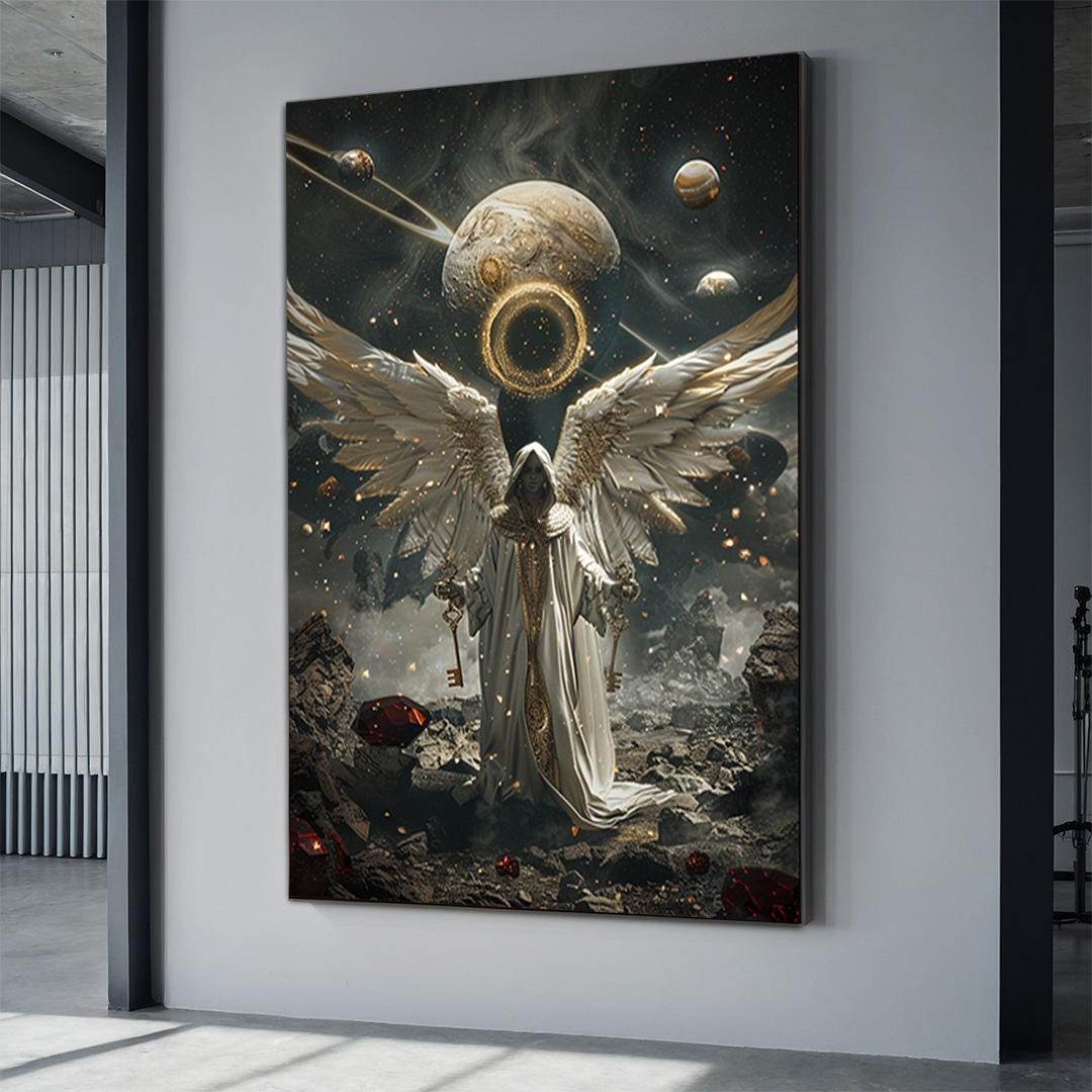 Angel Canvas Print, Angel Poster - Etsy