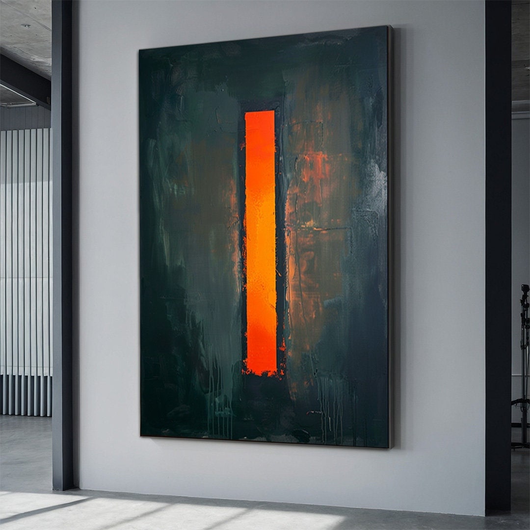 Mark Rothko Inspired Canvas Art - Vibrant Expressionism Reproduction ...