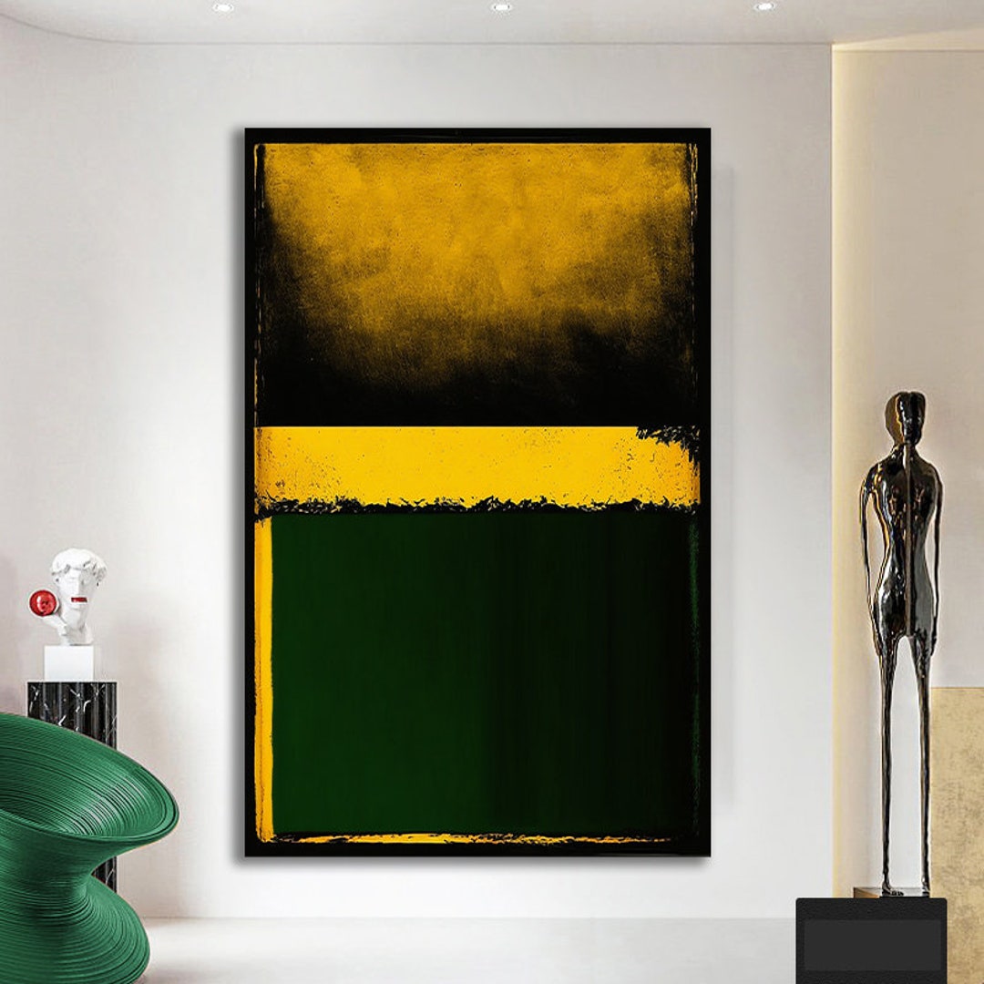 Gold and Black Mark Rothko Art ,mark Rothko Product ,mark Rothko Paint ...