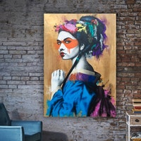 Waiter Monkey Canvas, Monkey in Suit Art, Monkey Human Painting, Worker ...