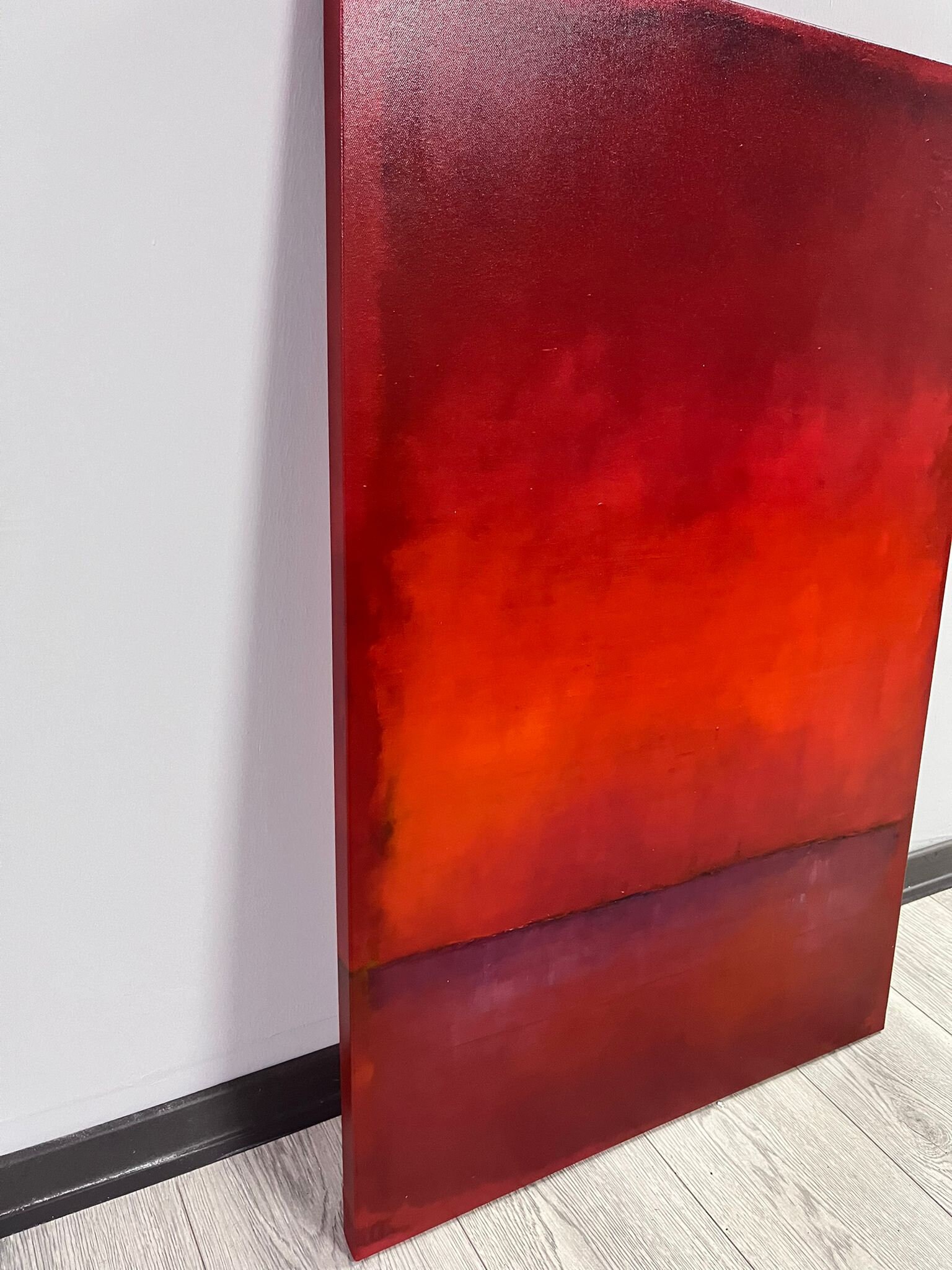 Mark Rothko Red Canvas Art Mark Rothko Colored Wall Art Art - Etsy