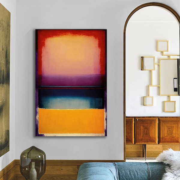 Rothko Canvas - Etsy