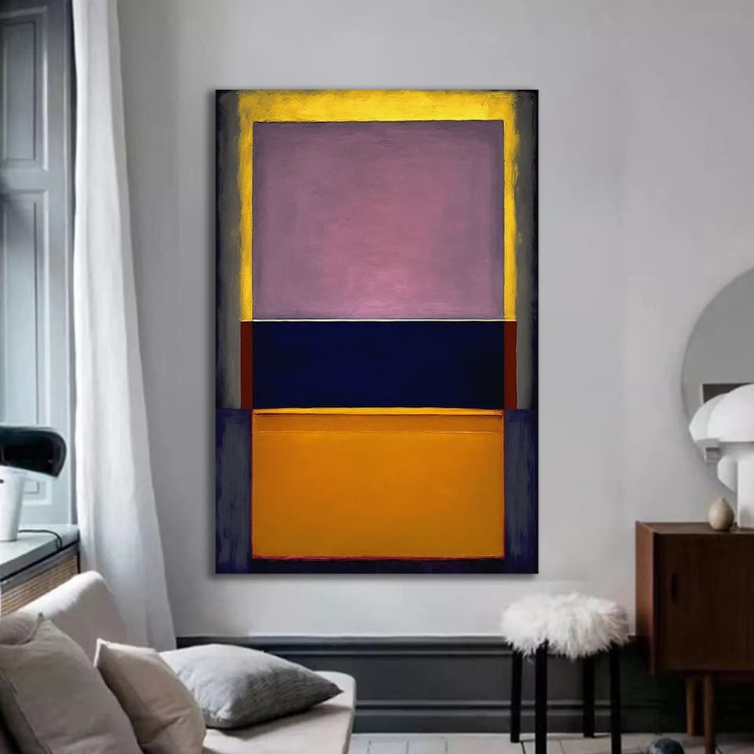 Mark Rothko No 3 No 13 Canvas/poster Art Reproduction, Rothko ...