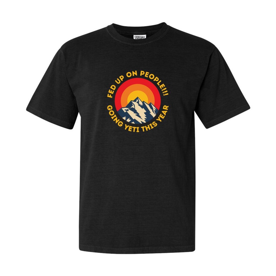 FED UP PEOPLE Comfort Colors Unisex Heavyweight T-shirt - Etsy