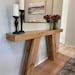 Entryway Table DIY Build Plans - Hallway - Side - PDF - Etsy