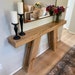 Entryway Table DIY Build Plans - Hallway - Side - PDF - Etsy