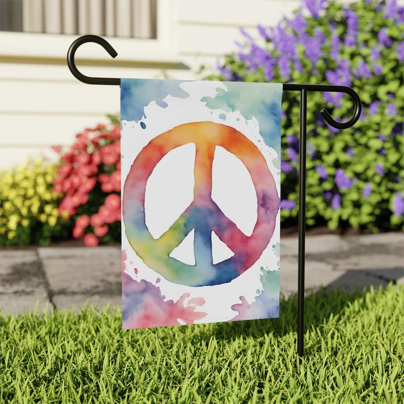 Peace Sign Yard Art - Etsy