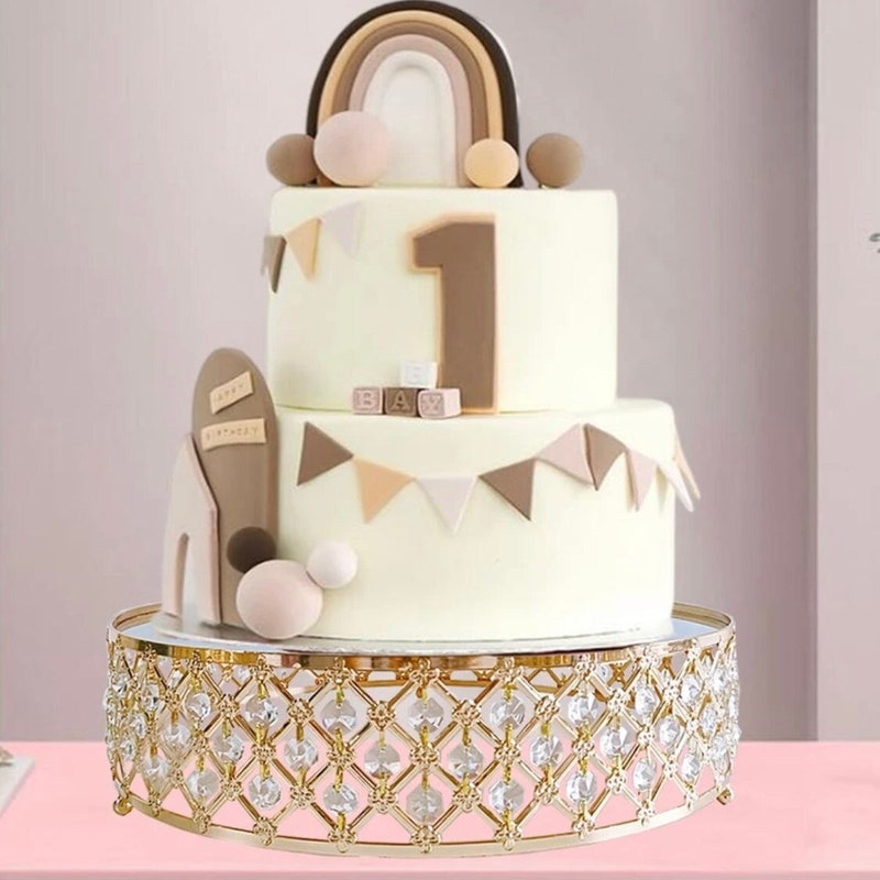Gold Cake Stand - Etsy