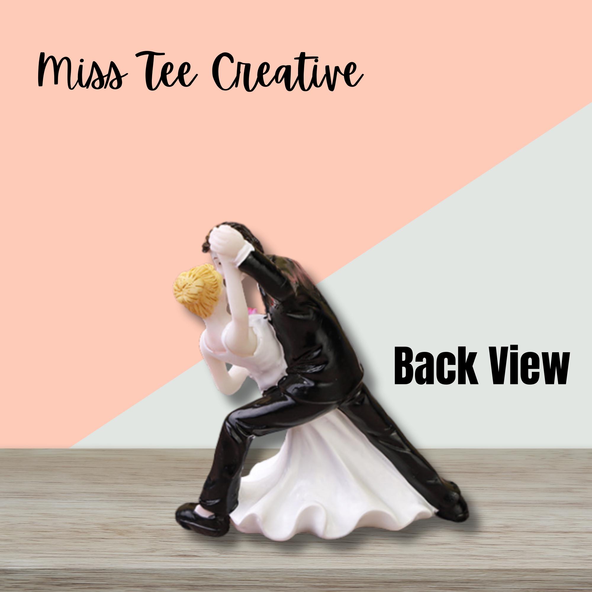 Dancing Bride and Groom Cake Topper Figurine Wedding Cake Topper Tango ...